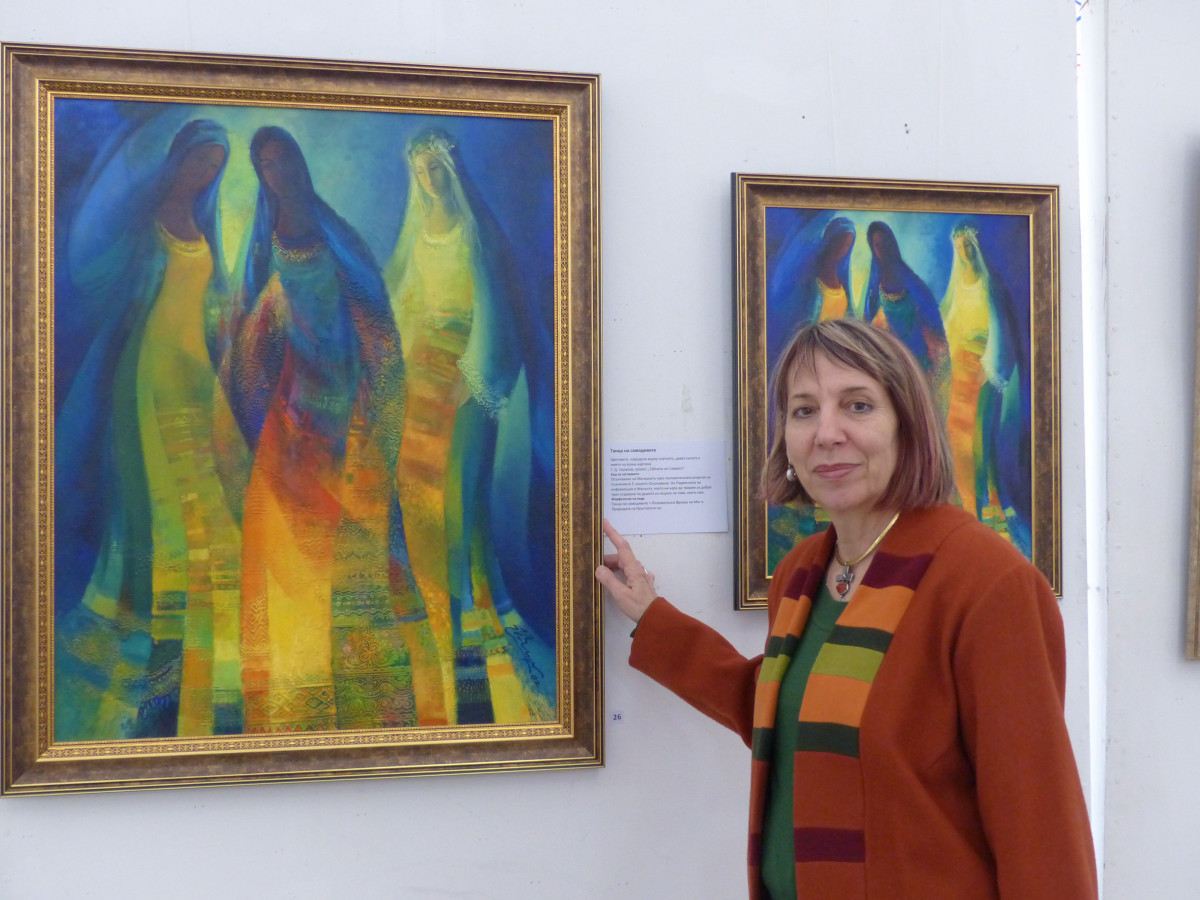 Авторката на картина, публикувана в енциклопедия на БАН, гостува в Дупница с изложба - Largoto ...